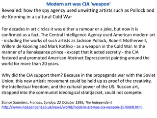 Abstract expressionism and the rise of formalism .fys pptx | PPTX