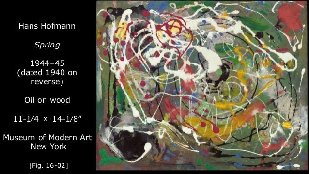 Abstract expressionism left side