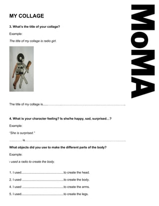 Abstract expressionism worksheet | PDF