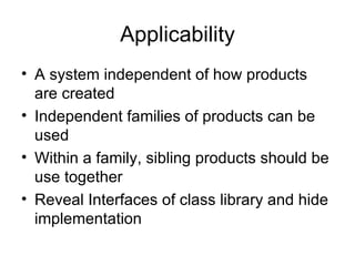 Abstract Factory Pattern | PPT