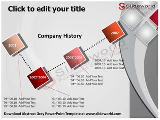 Abstract Gray PowerPoint Template - Slideworld | PPT
