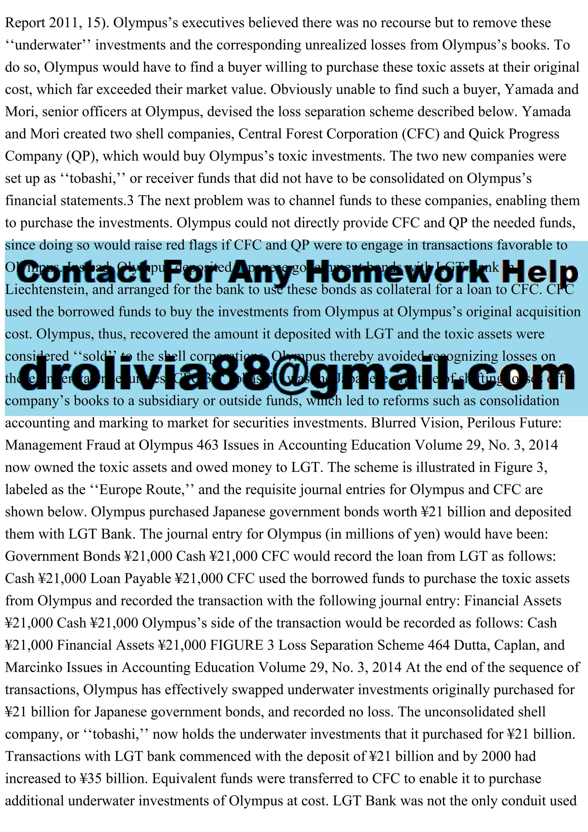 ABSTRACT In 2011, Japan was shocked by the revelation of a fraud at.pdf