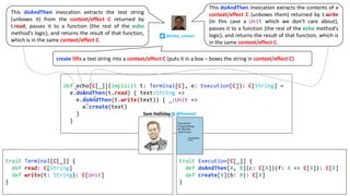 Abstracting over Execution with Higher Kinded Types | PPT