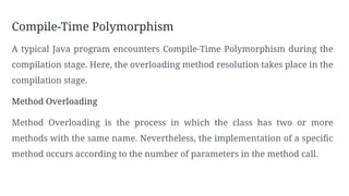 Abstraction encapsulation inheritance polymorphism | PPTX | Programming Languages | Computing