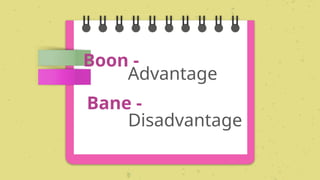 abstraction lesson 2 boon and bane...... | PPTX
