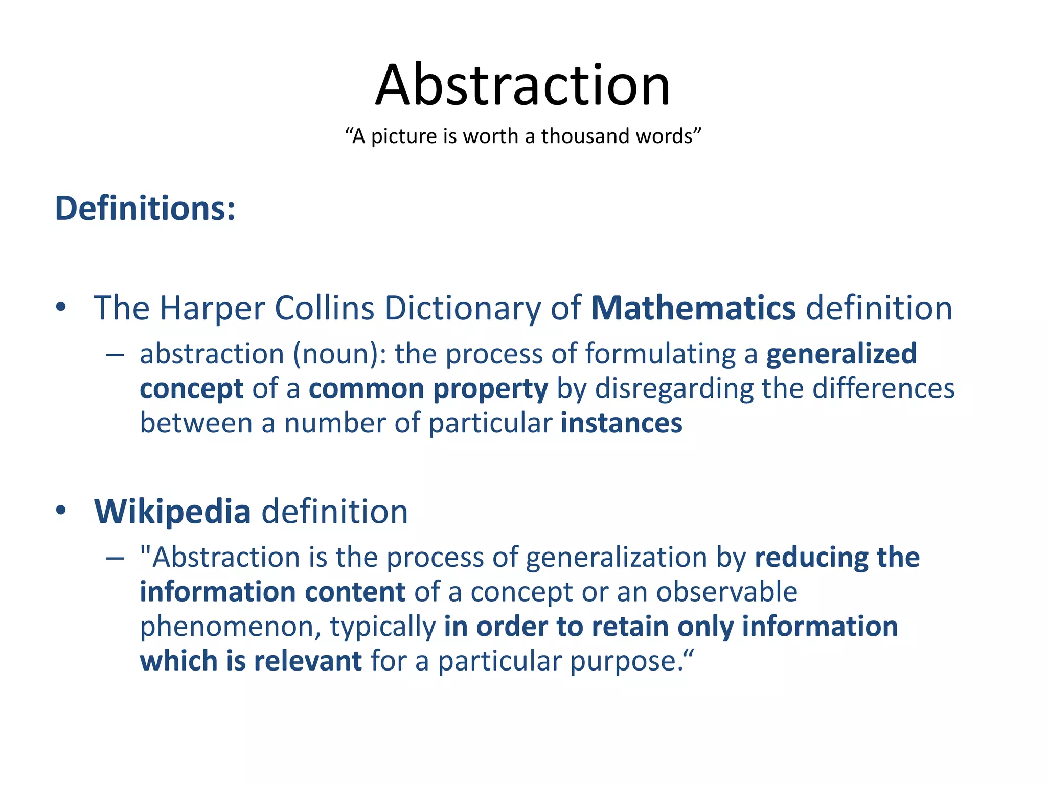 Abstraction and Encapsulation | PPTX