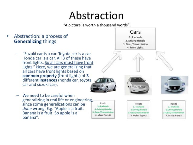 Abstraction and Encapsulation | PPTX | Programming Languages | Computing