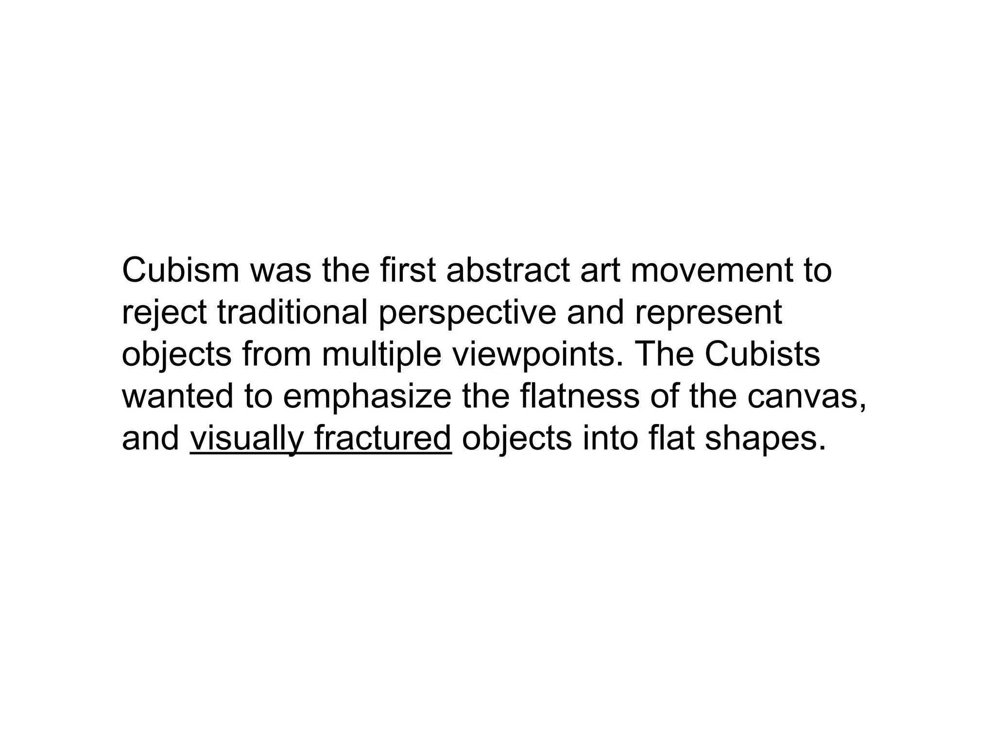 Abstraction+cubism | PPT