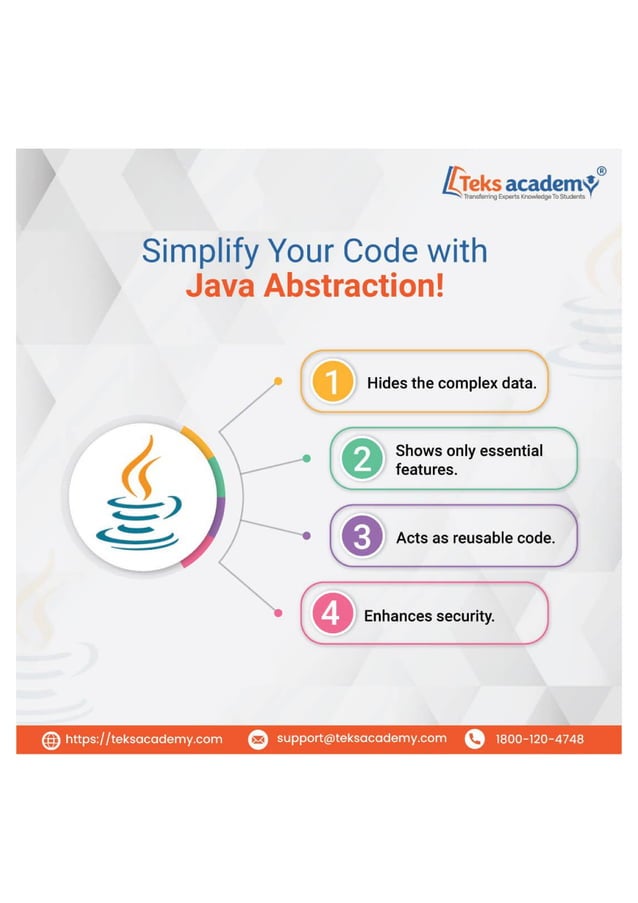Explanation of Abstraction in Java programming | PDF