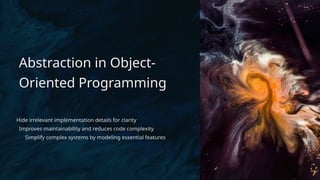 Abstraction in Object-Oriented Programming.pptx