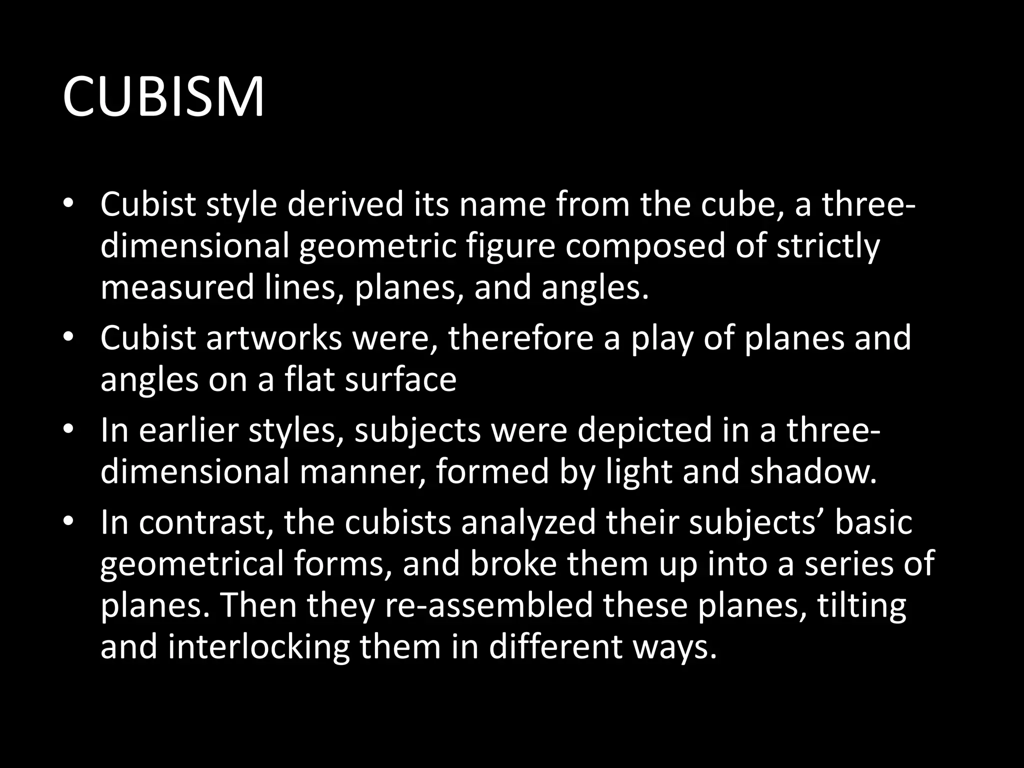 Abstractionism ARTS grade 10 | PPTX