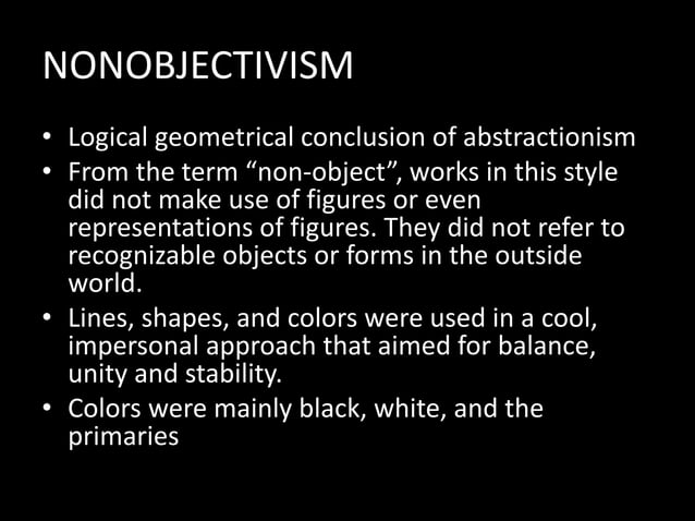 Abstractionism ARTS grade 10 | PPTX | Modern Art | Fine Art