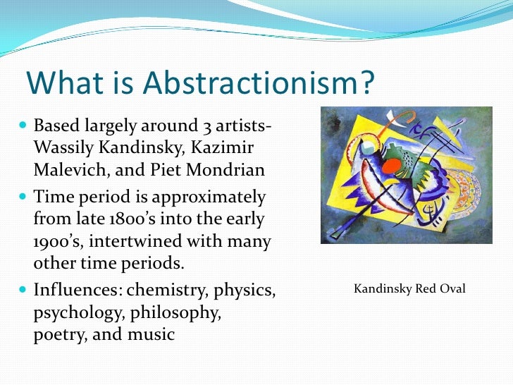 What Is Abstractionism Art Movement at Brayden Woodd blog