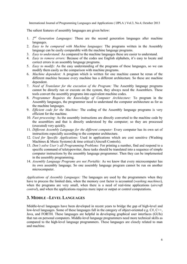 Abstraction level taxonomy of programming language frameworks | PDF