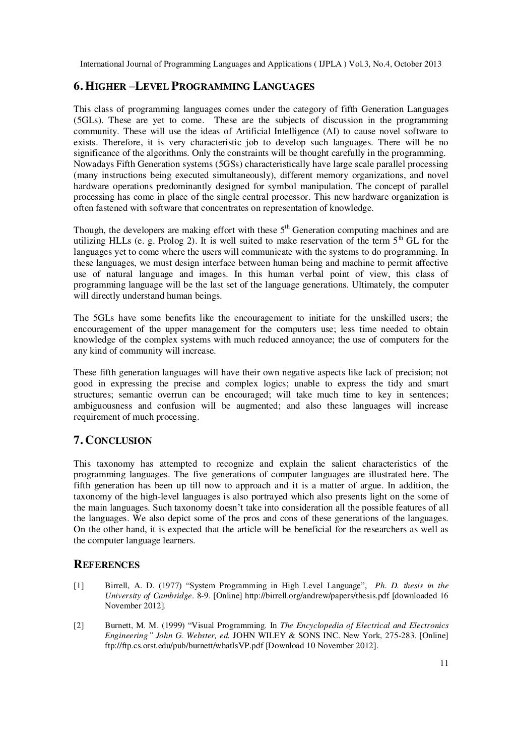 Abstraction Level Taxonomy Of Programming Language Frameworks