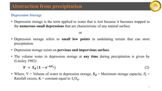 Abstractions From Precipitation.pptx