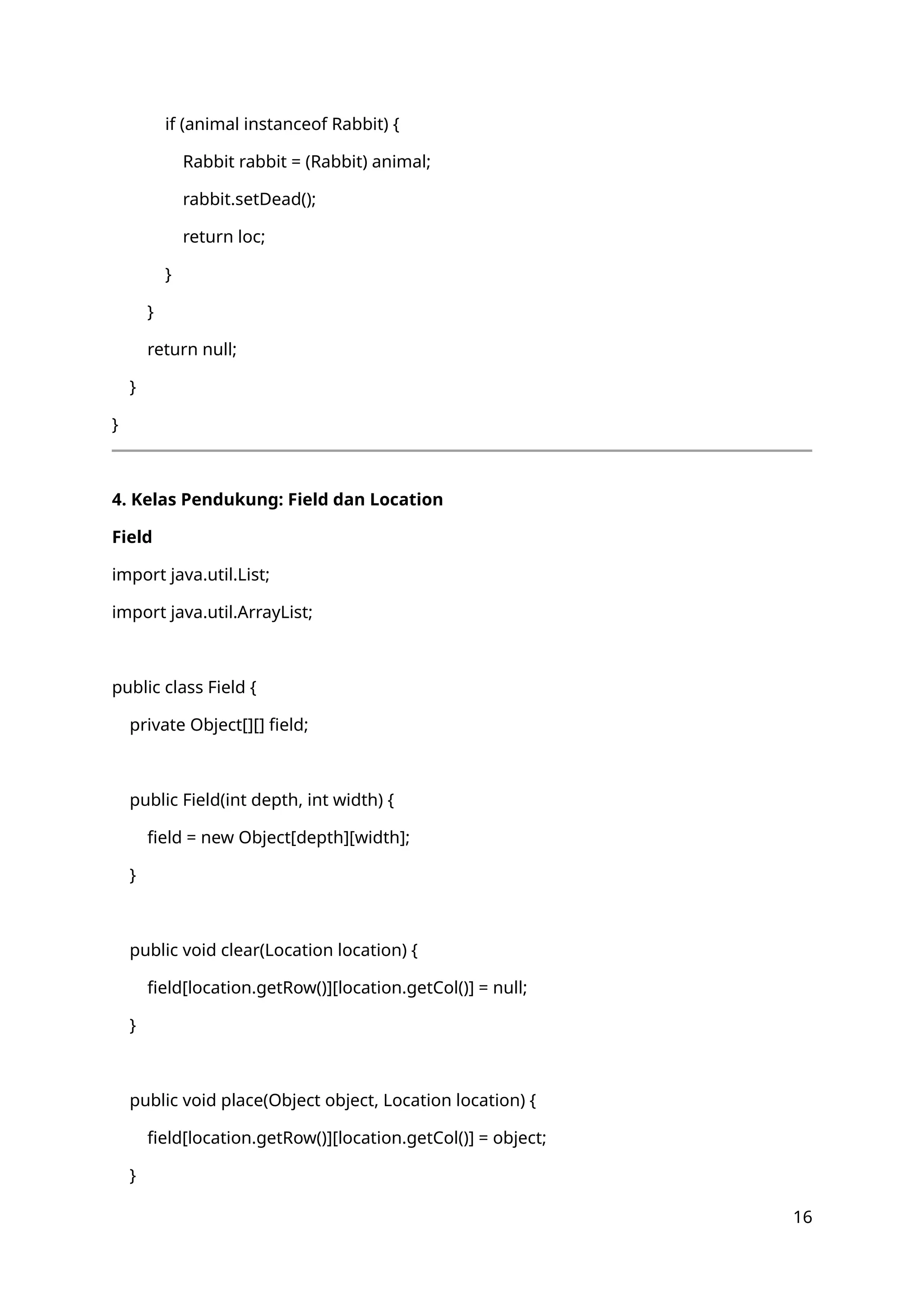 Abstraction Techniques untuk kelas Pemrograman Obyek Java.docx