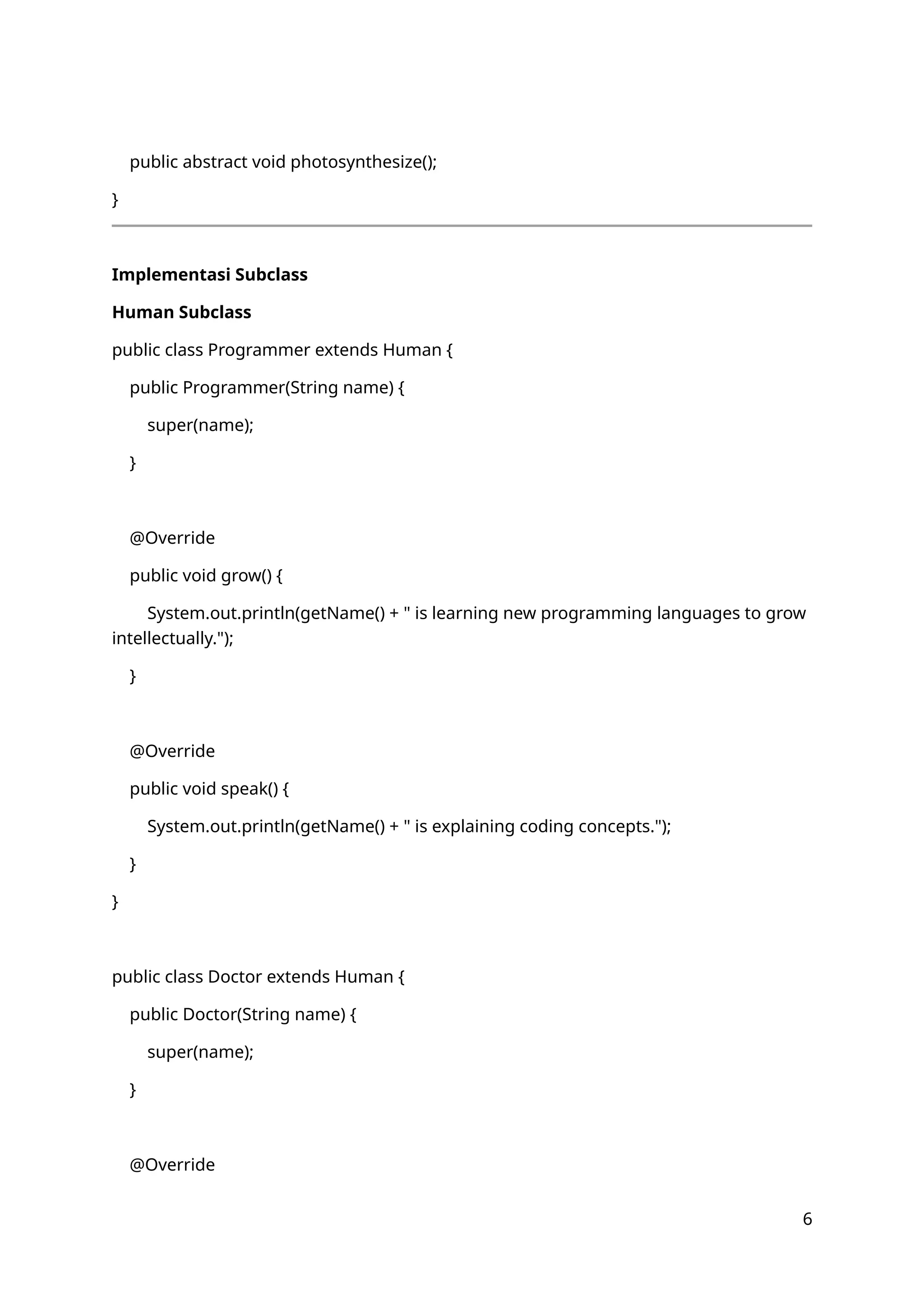 Abstraction Techniques untuk kelas Pemrograman Obyek Java.docx
