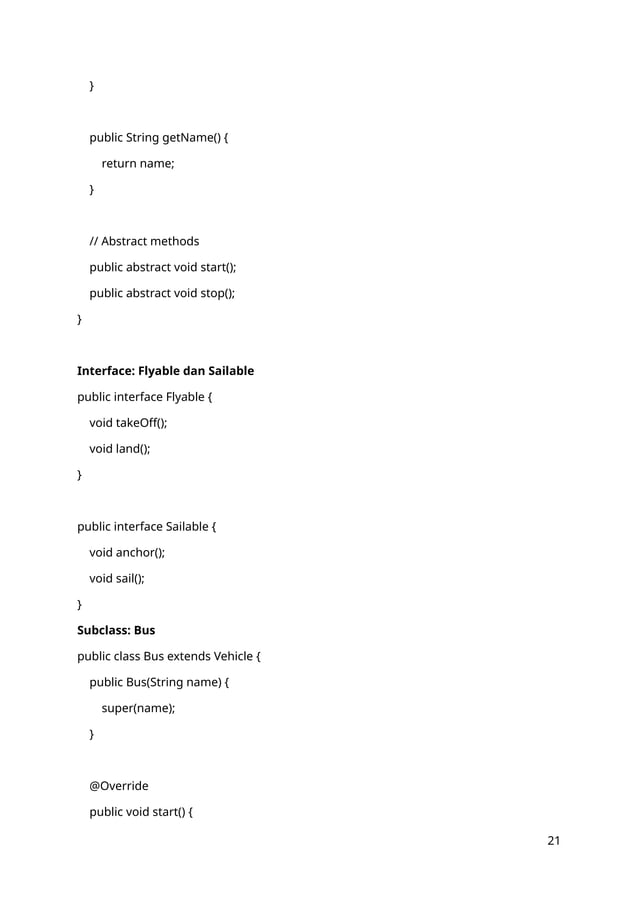 Abstraction Techniques untuk kelas Pemrograman Obyek Java.docx