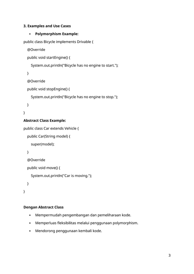 Abstraction Techniques untuk kelas Pemrograman Obyek Java.docx