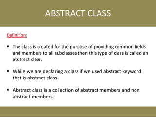 Abstract method | PPTX