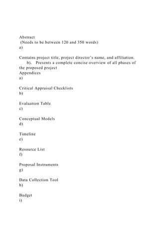 Abstract (Needs to be between 120 and 350 words)a)Contai.docx