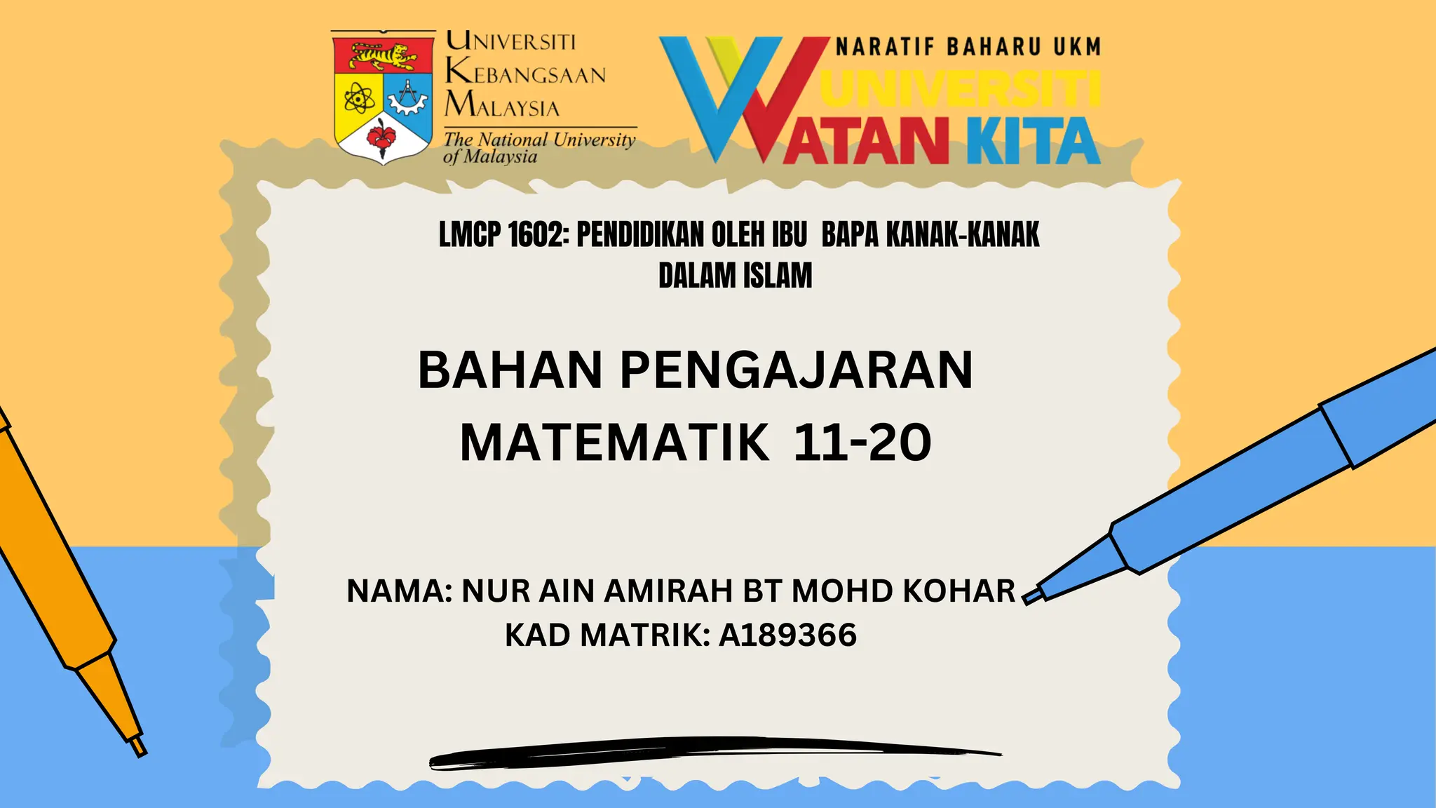 BAHAN BANTU MENGAJAR MATEMATIK PENDIDIKAN OLEH IBU BAPA KANAK-KANAK ...