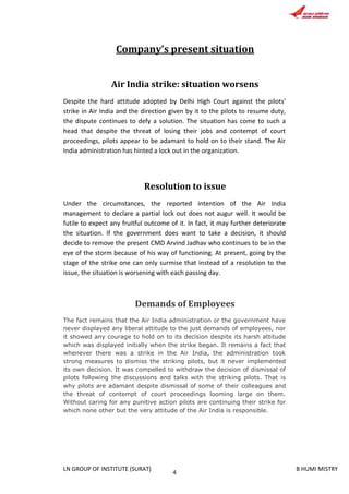 Abstract of the case study | DOCX | Air Travel | Travel Type