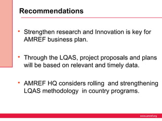 Using Lot Quality Assurance Survey (LQAS) for local program monitoring ...