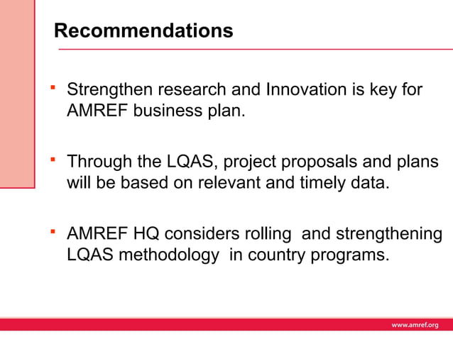 Using Lot Quality Assurance Survey Lqas For Local Program Monitoring
