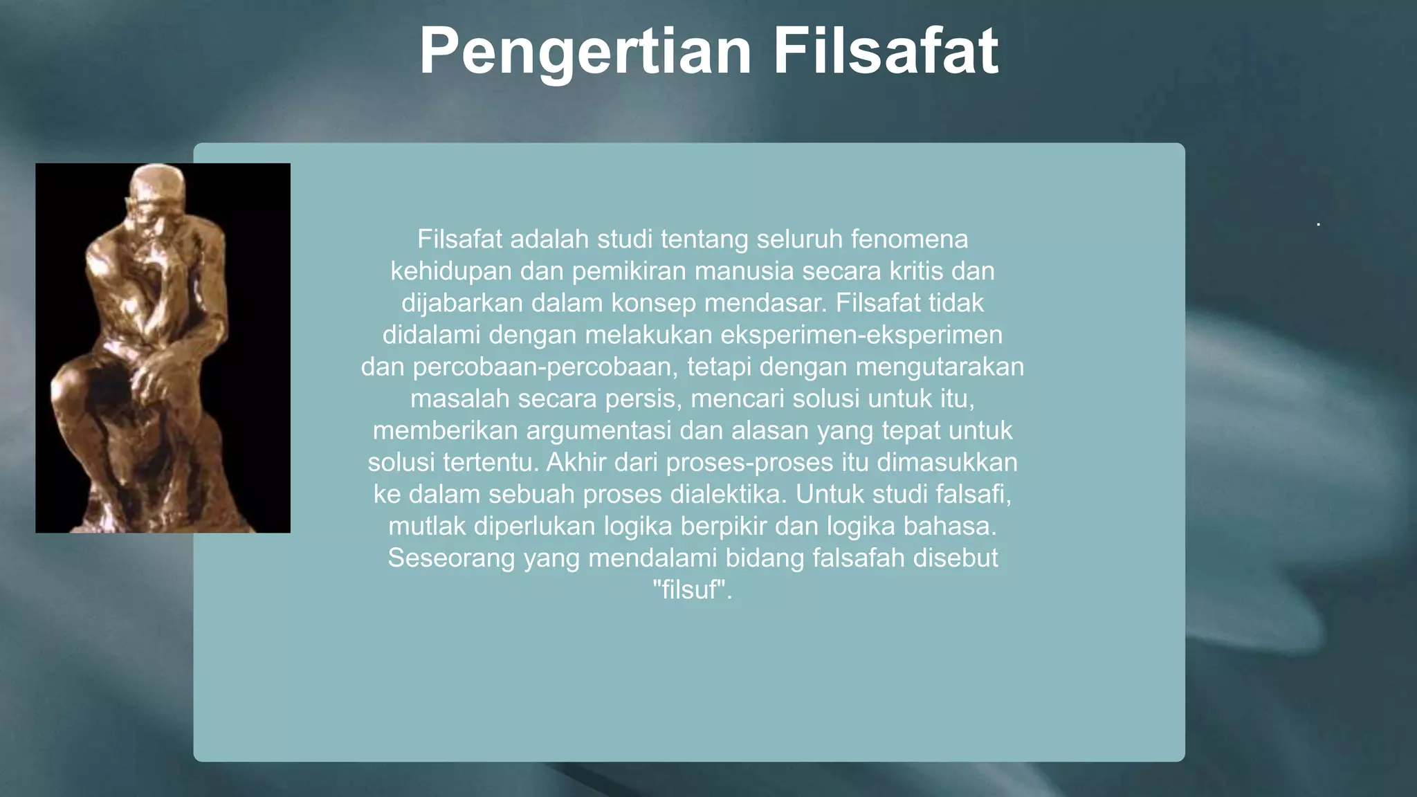 Filsafat Olahraga | PPTX