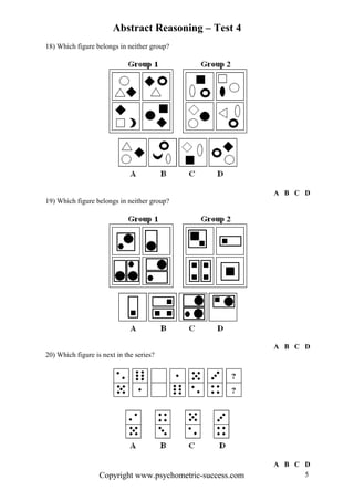 Abstract reasoning | PDF
