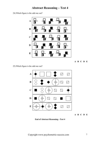 Abstract reasoning | PDF