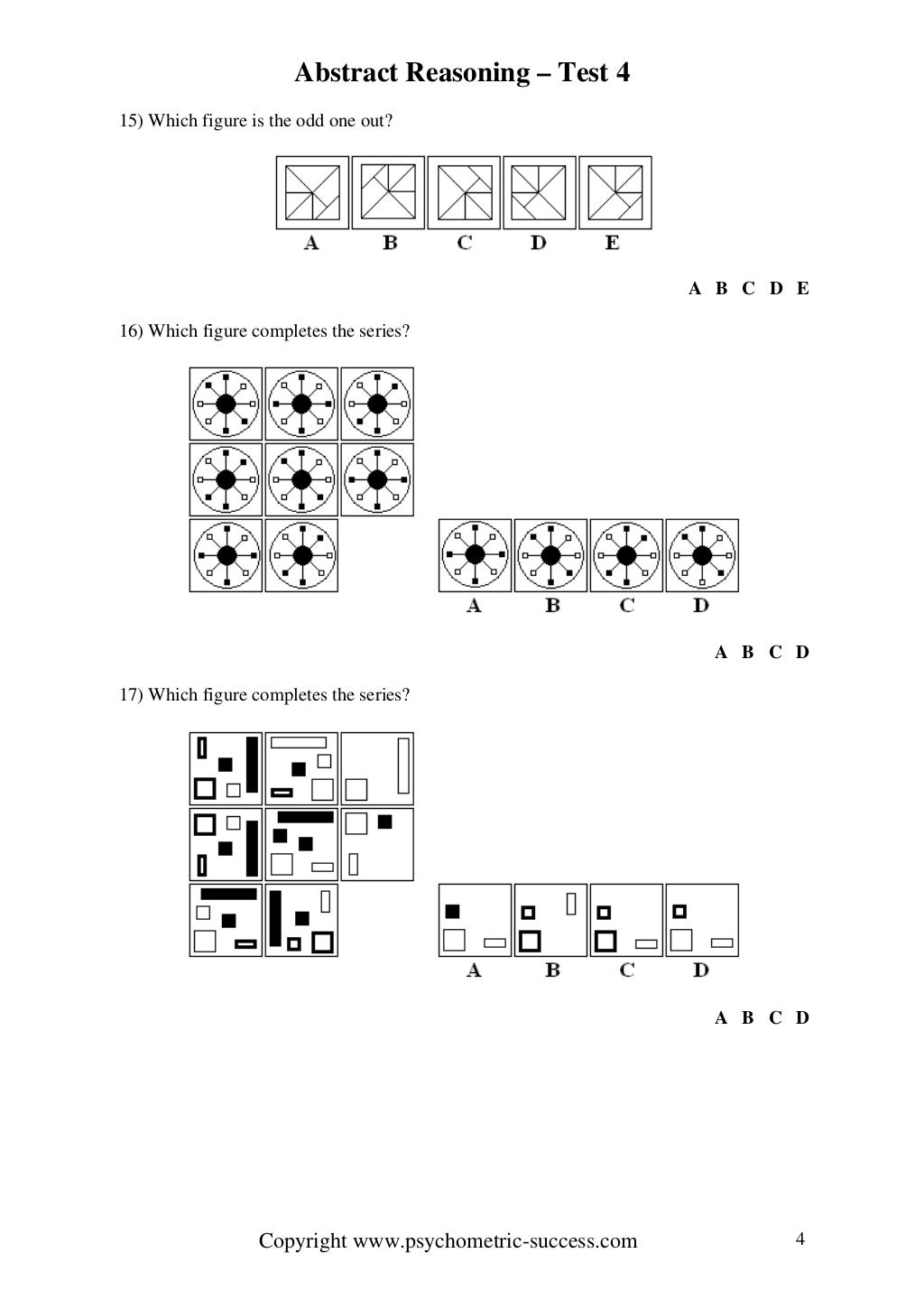 Abstract reasoning