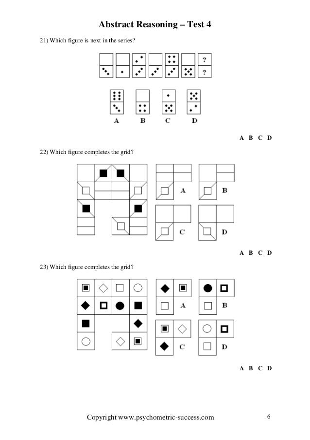 Abstract reasoning