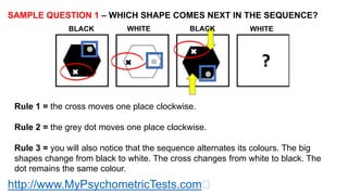 Abstract Reasoning Test Questions & Answers | PPTX