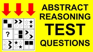 Abstract Reasoning Test Questions and Answers (UCAT, UKAT, Non-Verbal ...