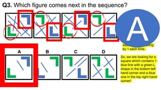 Abstract Reasoning Test Questions and Answers (UCAT, UKAT, Non-Verbal ...