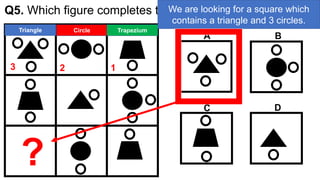 Abstract Reasoning Test Questions and Answers (UCAT, UKAT, Non-Verbal ...