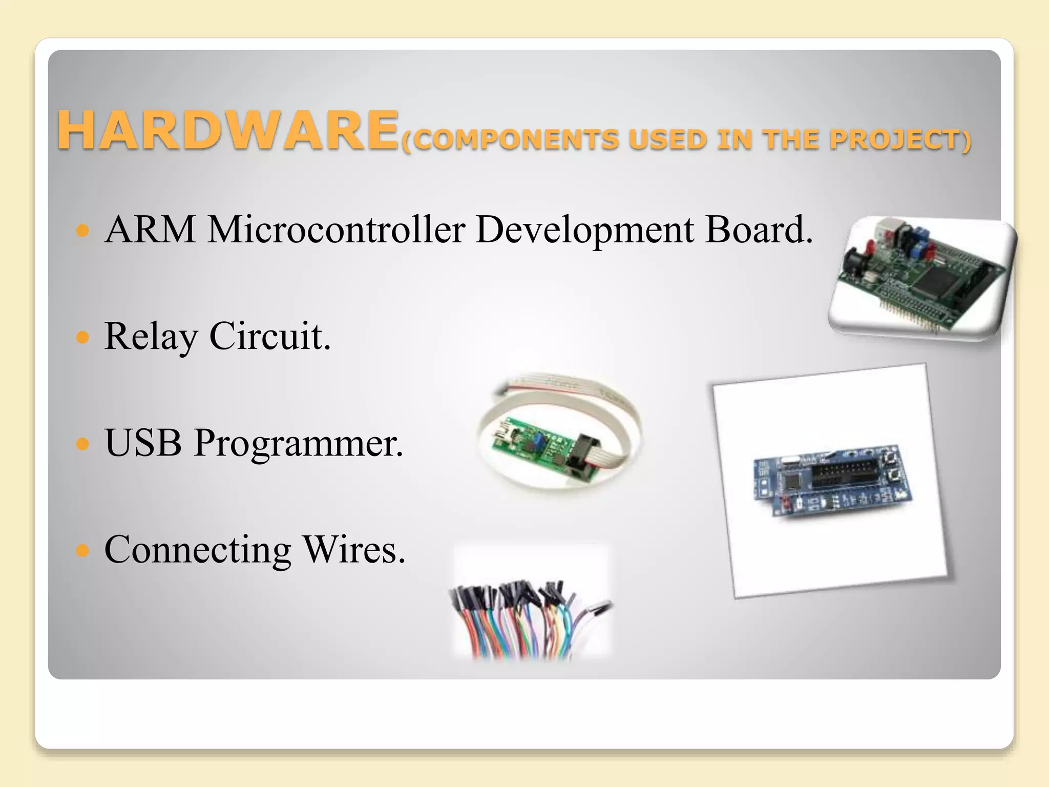 voice recognition based home automation system using arm-7 | PPTX ...