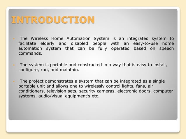 voice recognition based home automation system using arm-7 | PPTX ...