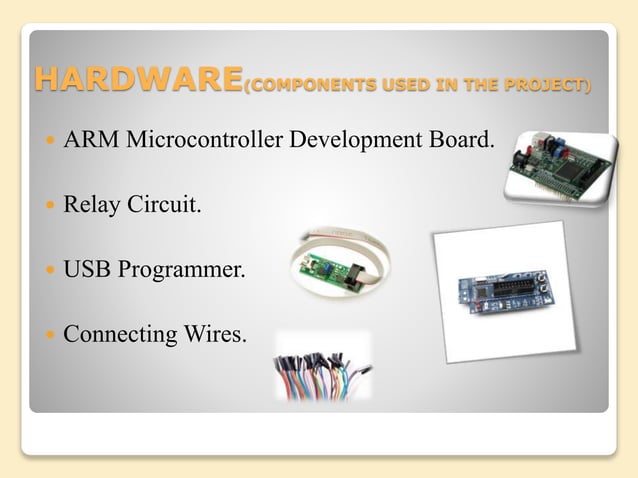 voice recognition based home automation system using arm-7 | PPT