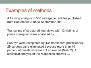 How to Write a One-Page Abstract | PPTX