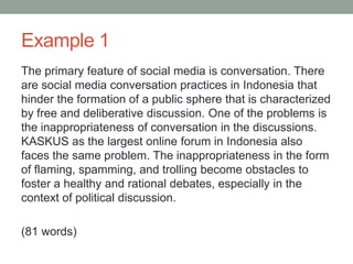 How to Write a One-Page Abstract | PPTX