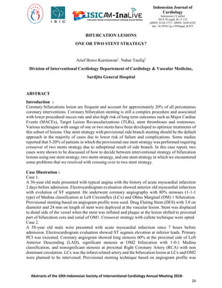 Abstracts of the 10th indonesian society of interventional cardiology | PDF