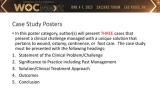 WOCNext® 2023 Abstract Instructions | PPTX