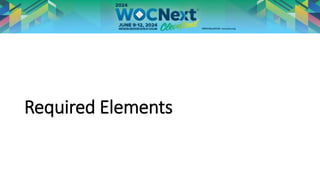 WOCNext® 2024 Abstract Instructions | PPTX