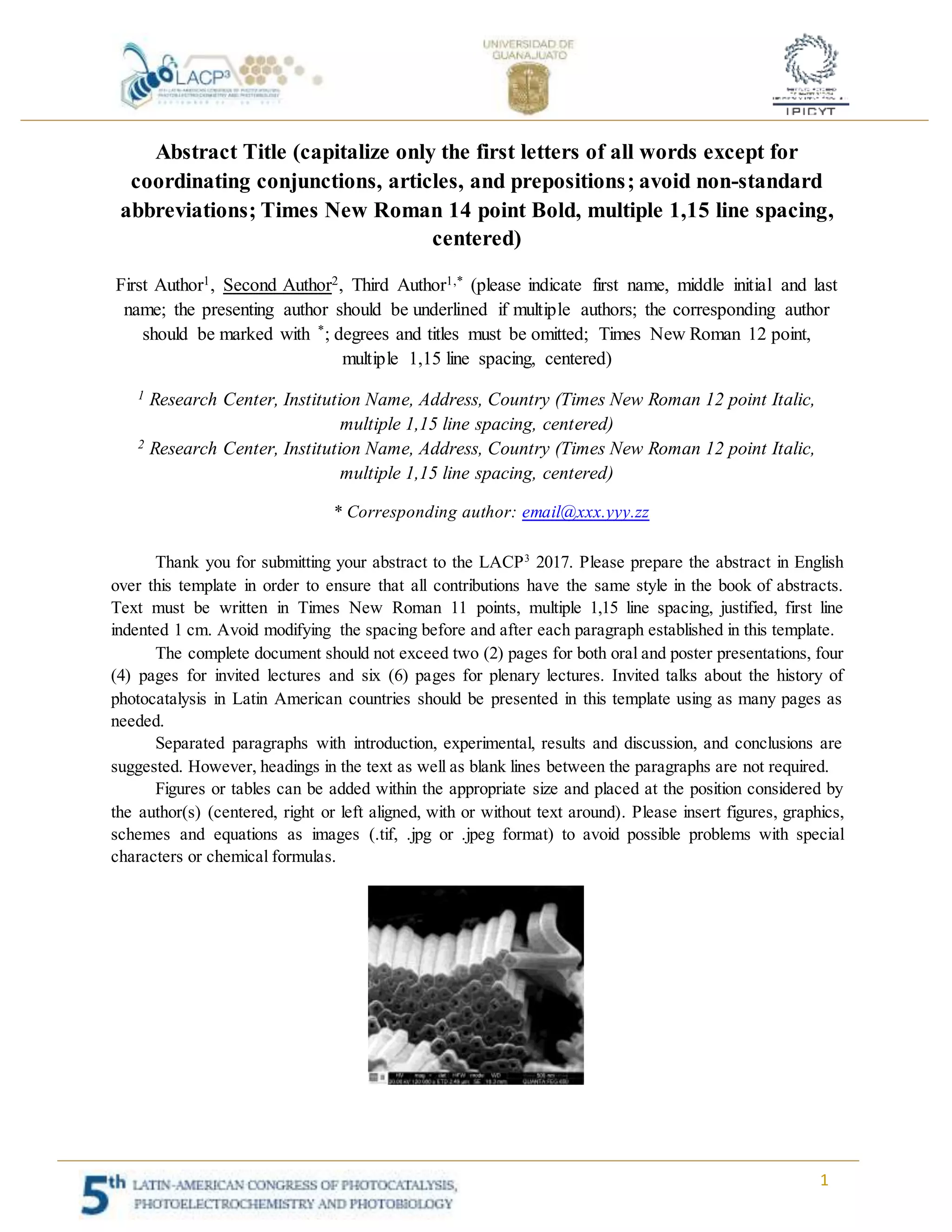 Abstract template lacp3 2017 | DOCX