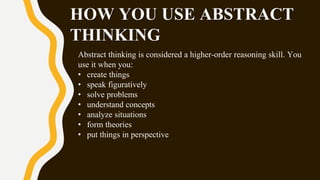 Abstract Thinking Grp Asgt.pptx