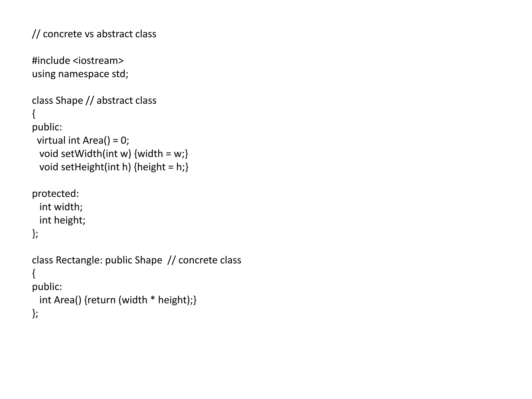 Abstract vs Concrete Classes.pptx | Free Download